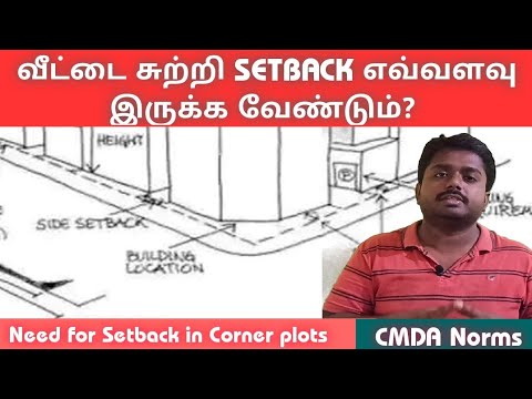 What is Setback in housing? Need for Setback and CMDA Norms - YouTube