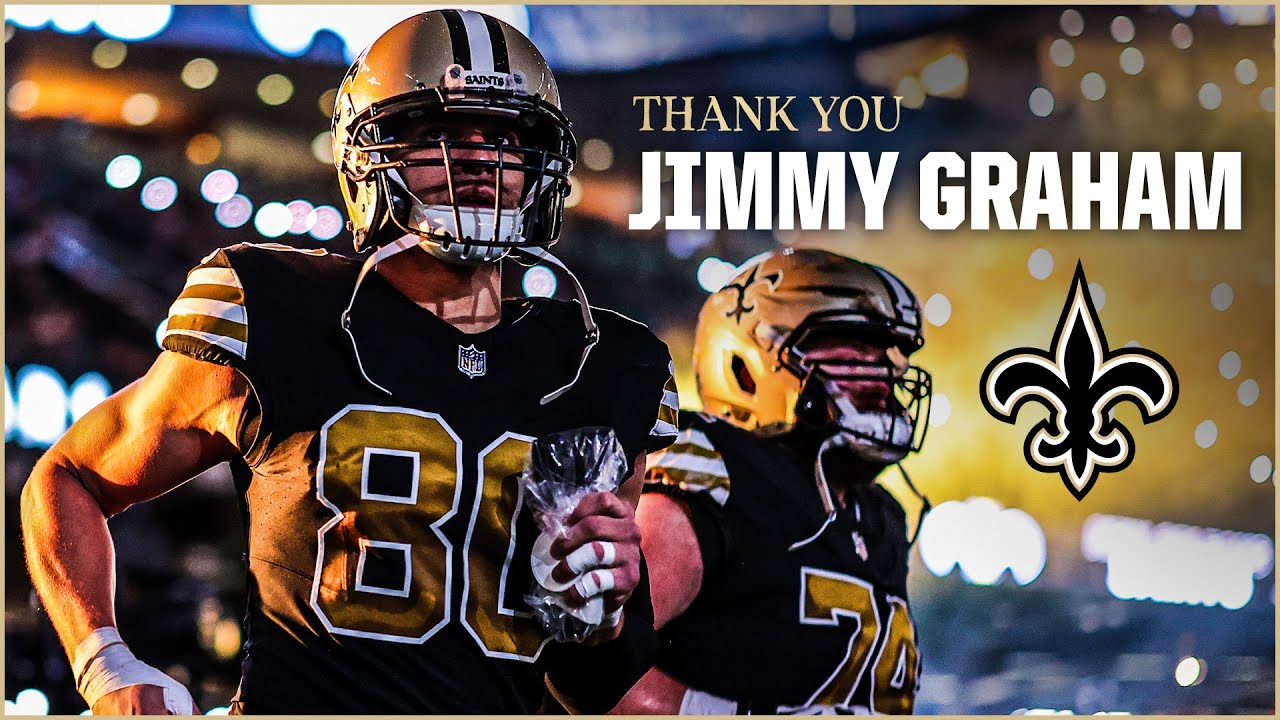 Jimmy Graham Retirement Tribute | New Orleans Saints - YouTube