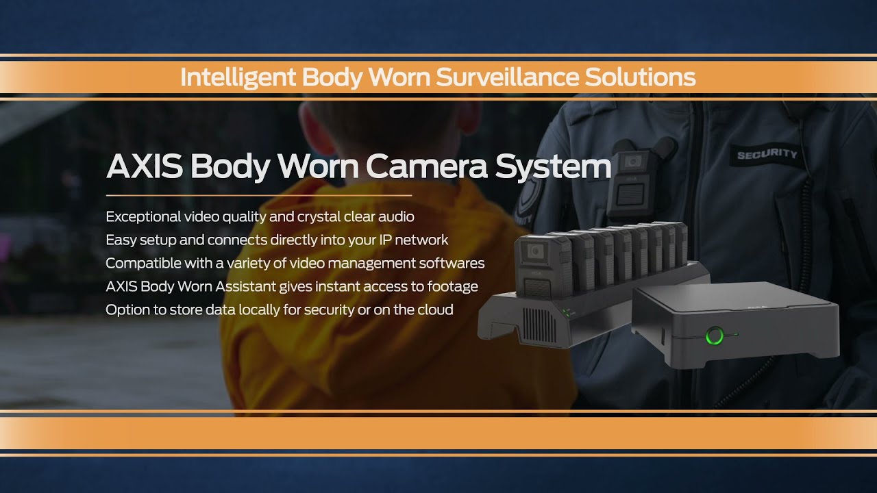 AXIS Body Worn Camera System - i2c Technologies - YouTube