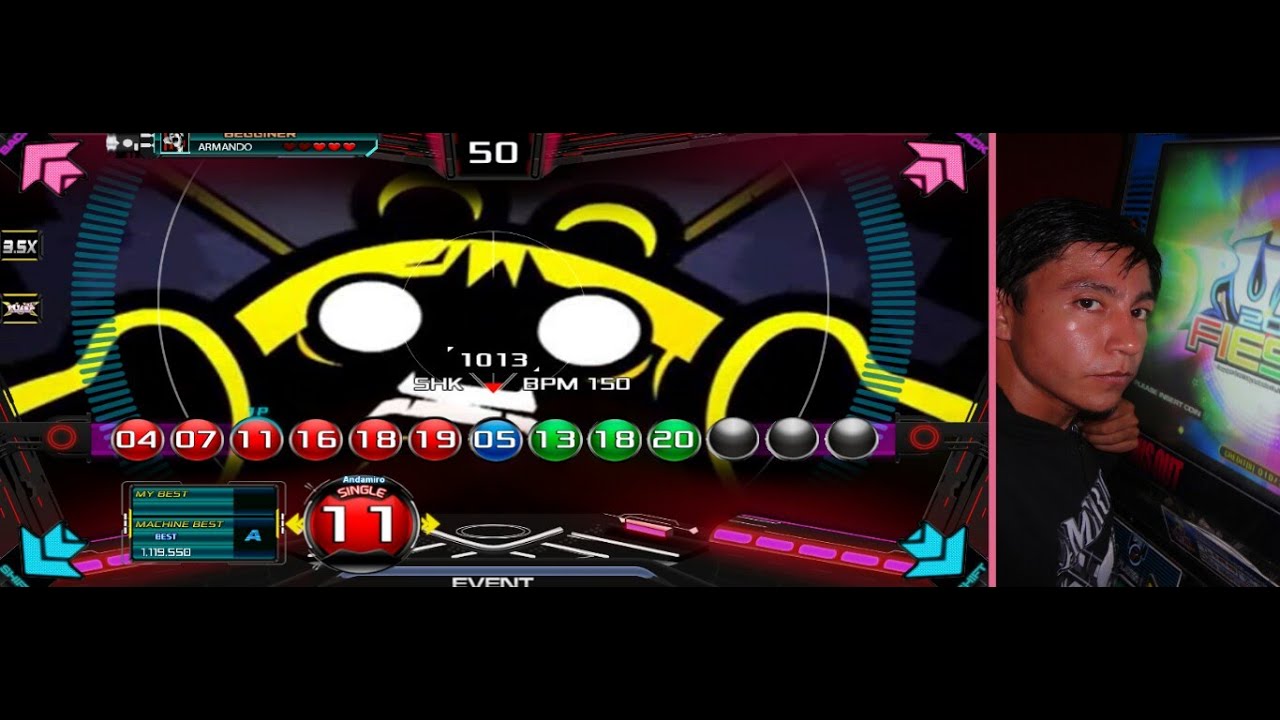 PUMP IT UP GUATEMALA "MAURICIO" "SHK DESTINATION" single 11 con "A ...