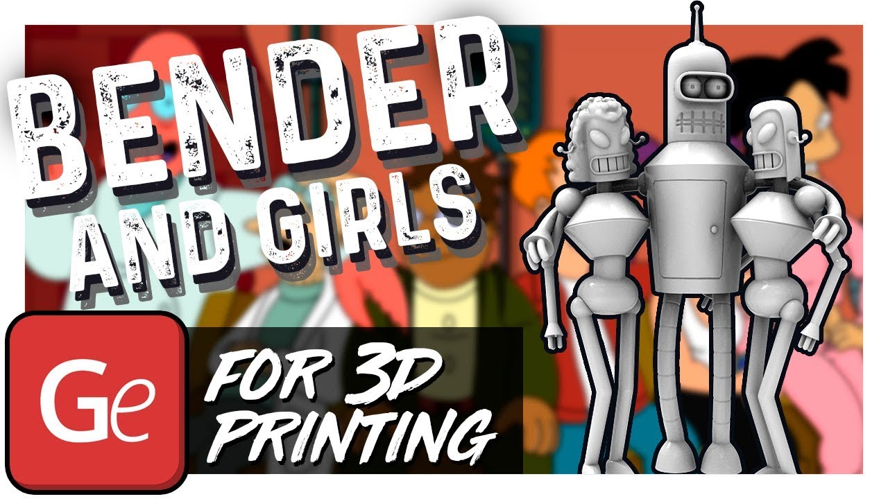Bender 3D Model | Assembly by Gambody - YouTube