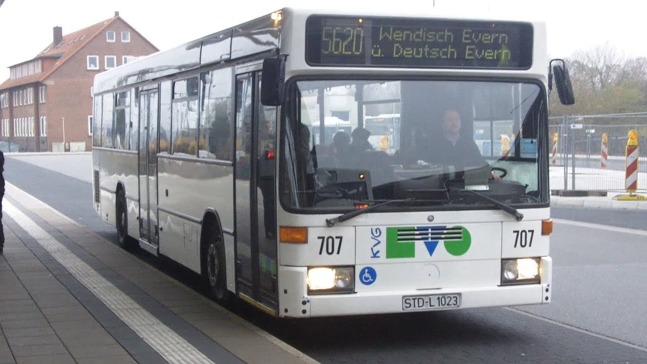MB O405 N1 KVG Stade / Lüneburg Wagen 682 BJ 1992 ZF Sound - YouTube