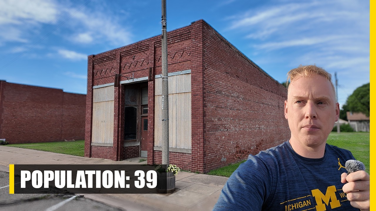 Forgotten Rural Kansas Small Towns on the Outskirts of Wichita - YouTube