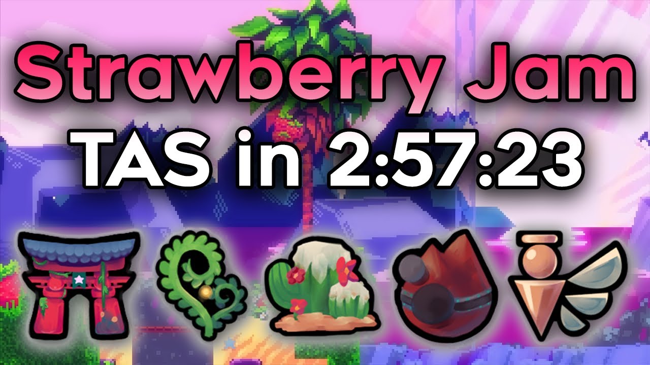 Strawberry Jam All Levels TAS Showcase! - YouTube