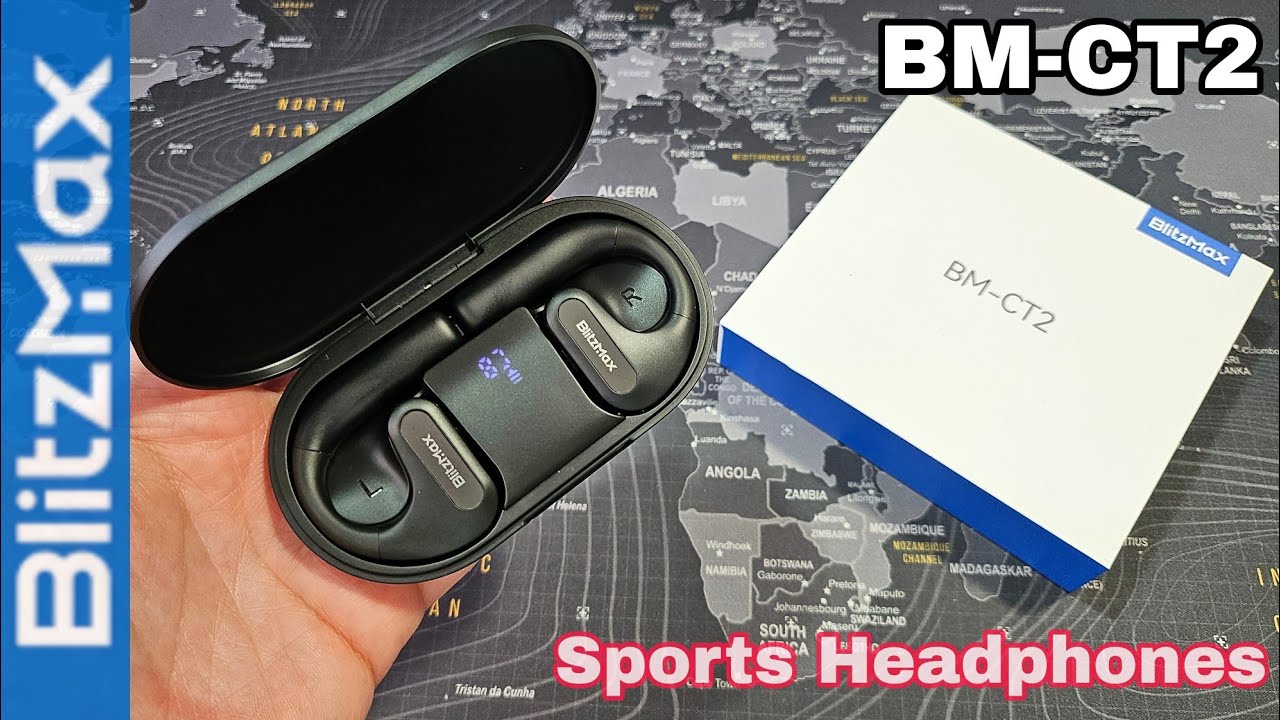 BlitzMax BM-CT2 The Best Sports Headphones - YouTube
