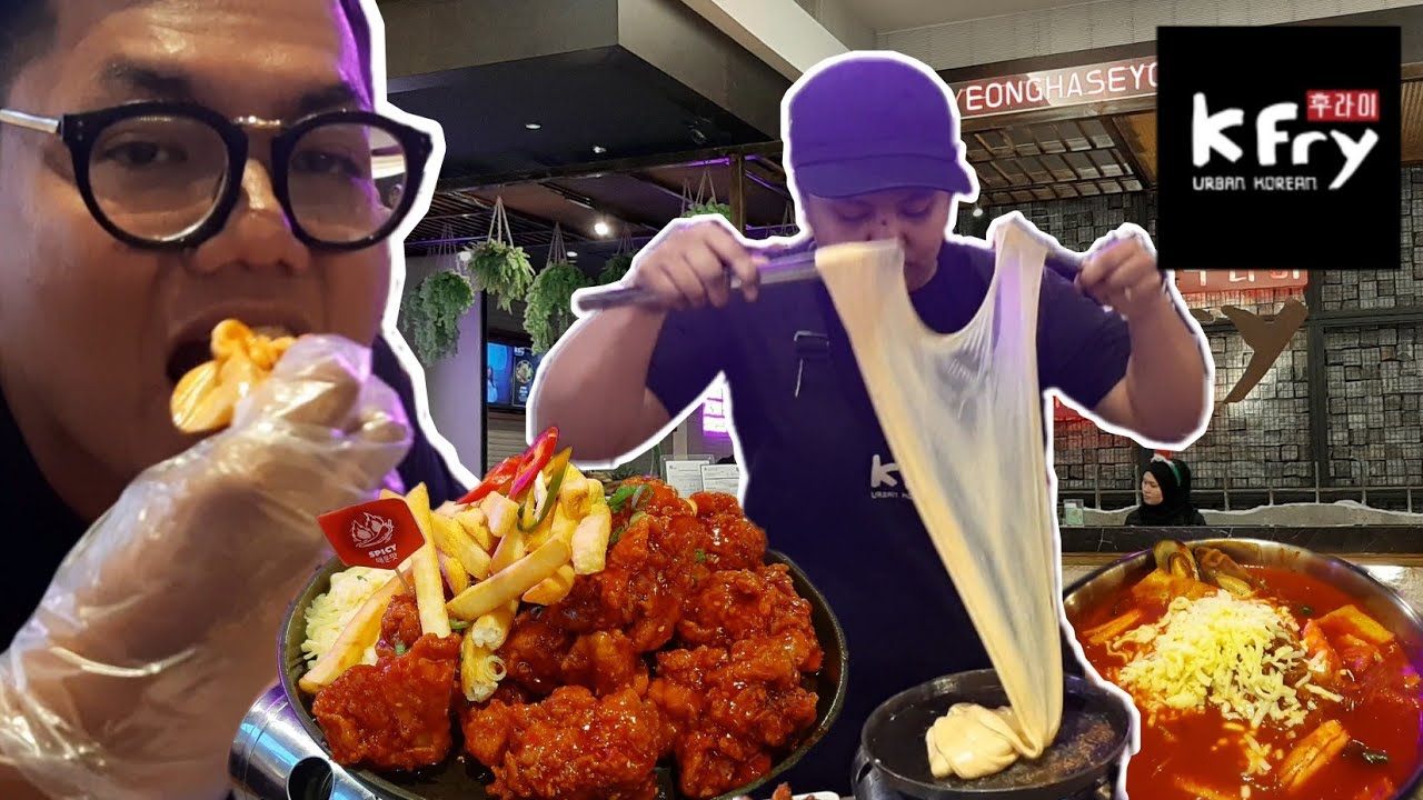 K Fry Urban Korean | K'RAZY Spicy Cheesy | Singgah Makan by Kaki Lantak ...