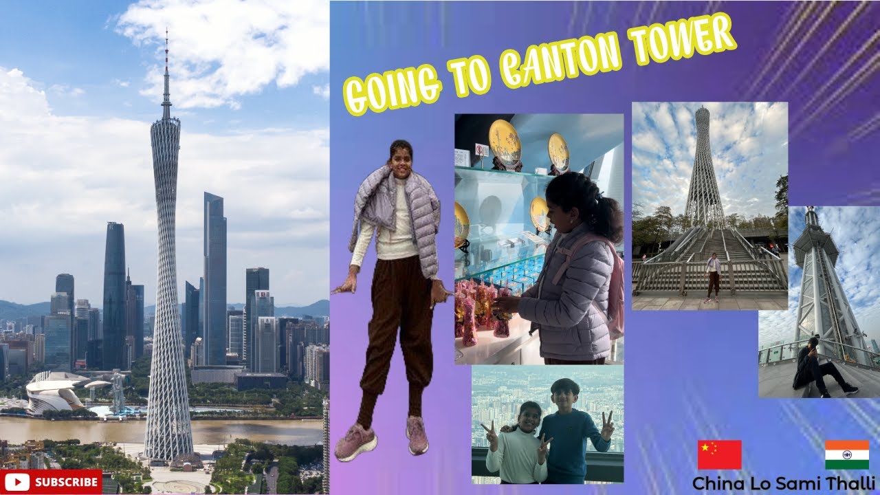 Canton Tower Tour || Going to Canton Tower || Revolving Restaurant ...