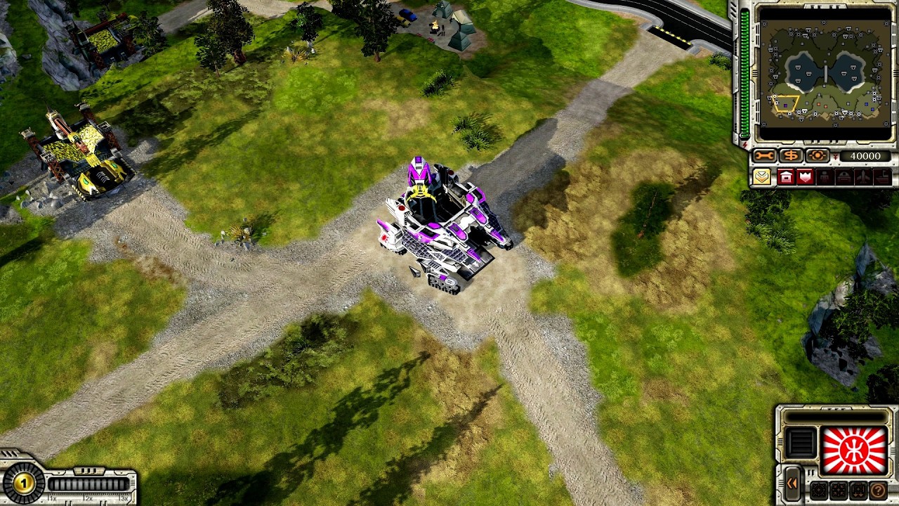 Command & Conquer™ Red Alert™ 3 Uprising 40K 3V3 Japan Vs Random Hard ...