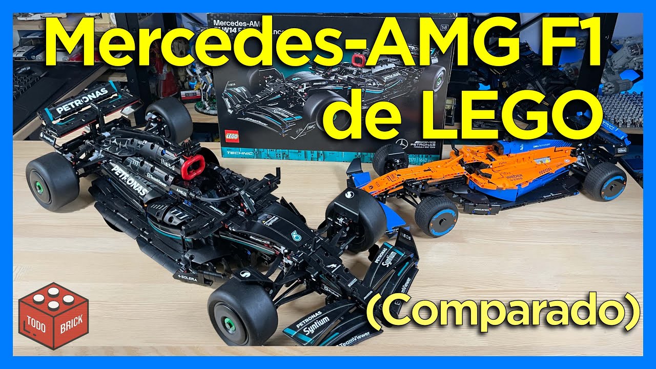 El Mercedes FÓRMULA 1 de LEGO Technic que MERECÍAMOS... con los fallos ...