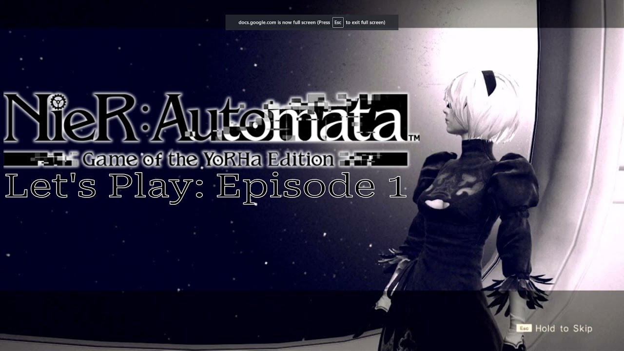 Smacking Engel With Its Own Arm || NieR: Automata || Episode: 1 - YouTube