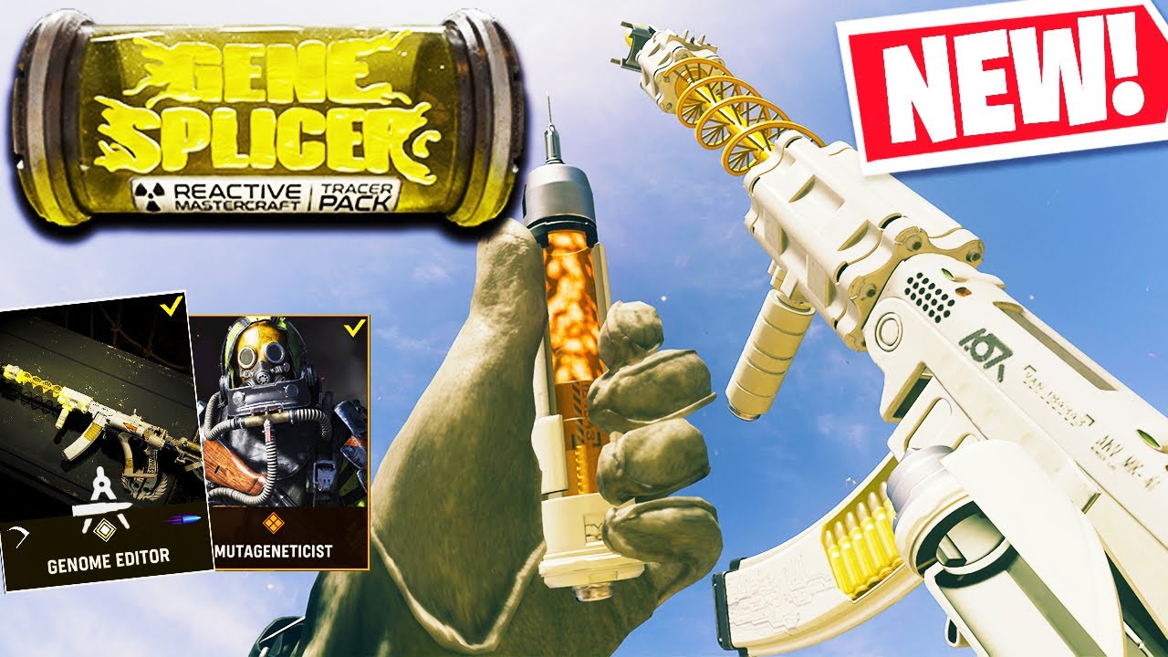 *NEW* Gene Splicer Reactive Mastercraft Tracer Pack in Call of Duty ...