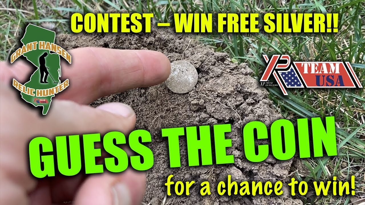 Metal Detecting Contest: Win a Silver Coin! - YouTube