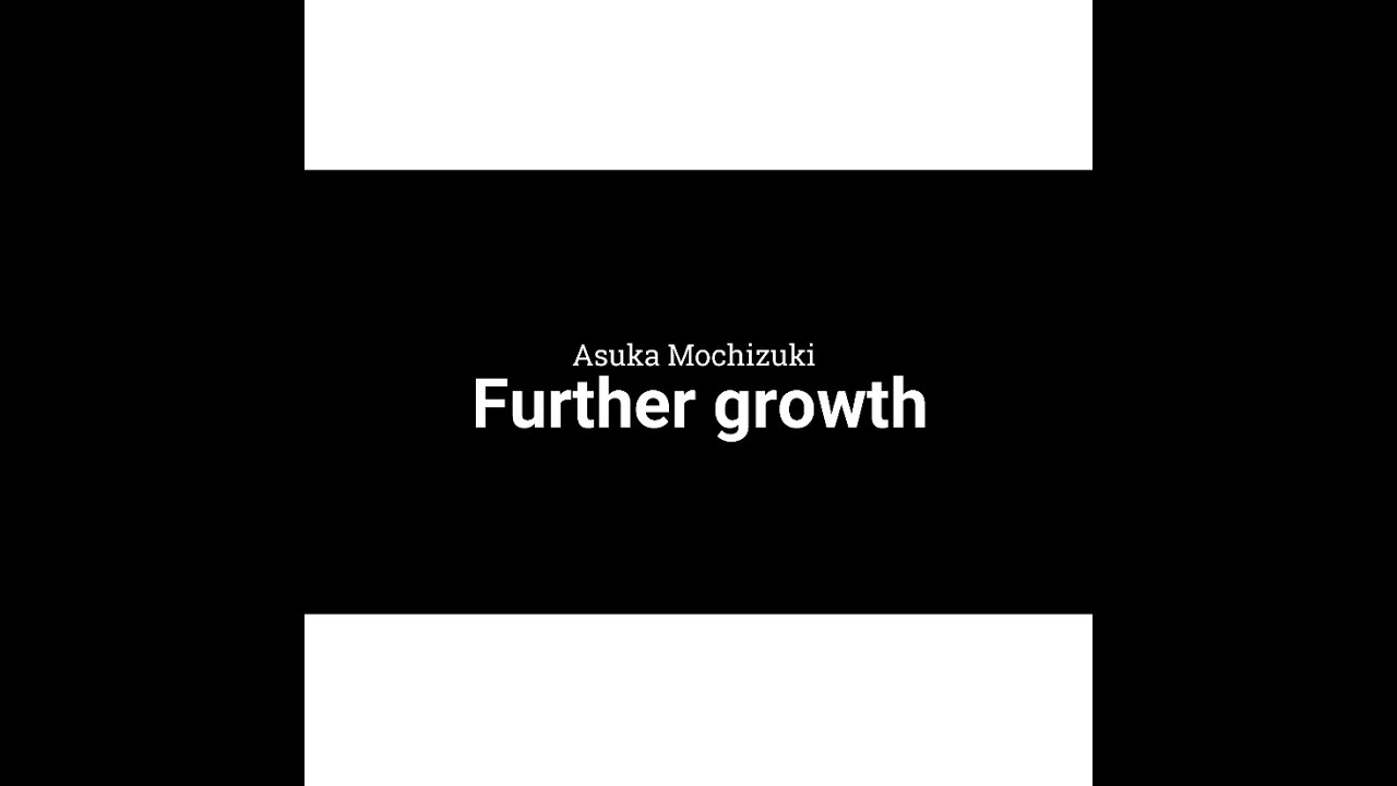 Asuka Mochizuki New Album「further growth」Teaser - YouTube