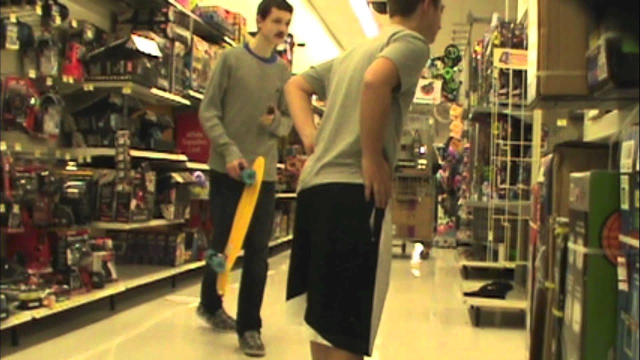 Having fun at Walmart with friends #1- Falling and more - YouTube