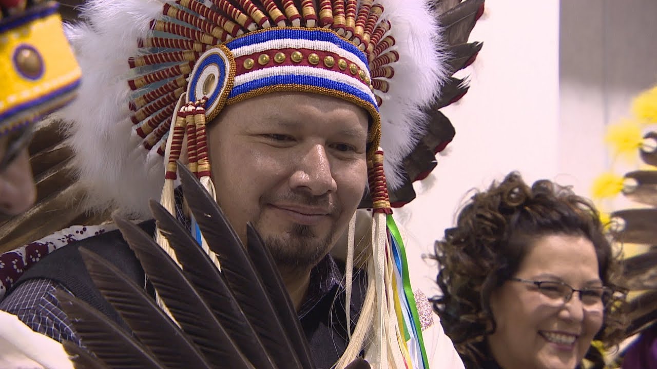 Muskeg Lake Cree Nation swears in a new chief - YouTube