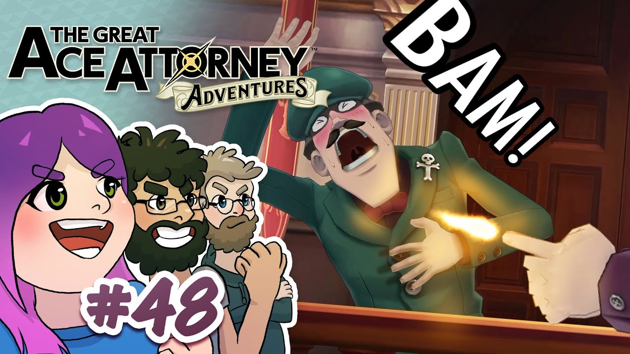 ALL GUNS BLAZING!! - The Great Ace Attorney: Adventures #48 - YouTube