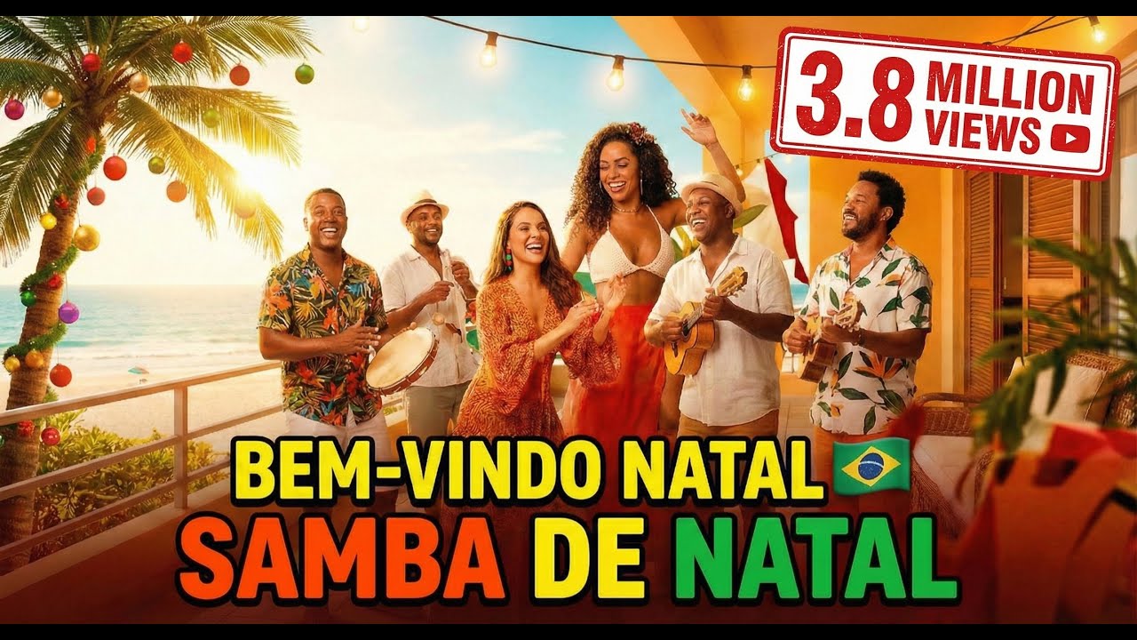 Bem-vindo Natal 🇧🇷 | O Melhor Samba de Natal 2025 Brazilian Christmas ...