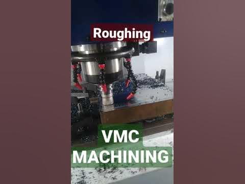 VMC | VMC Machine | VMC PROGRAMMING ROUGHING OPERATION #VMC #shorts - YouTube