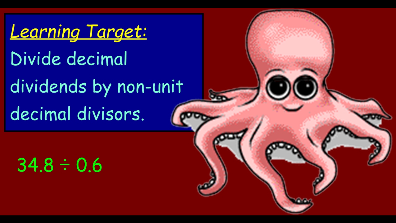 engageNY Eureka 5th Grade Module 4 Lesson 31 Divide decimal dividends ...