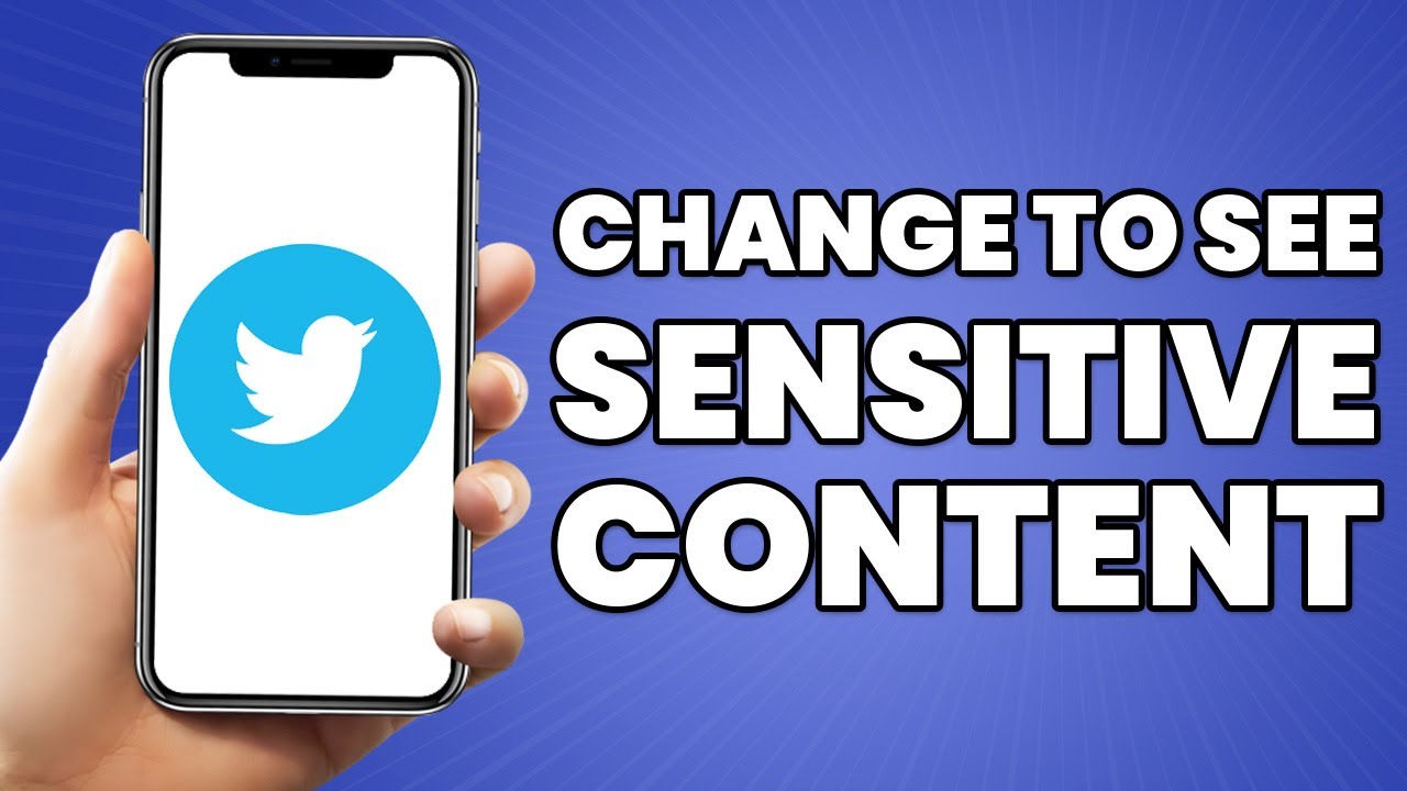 How To Change Your Twitter Settings To See Sensitive Content 2023 - YouTube