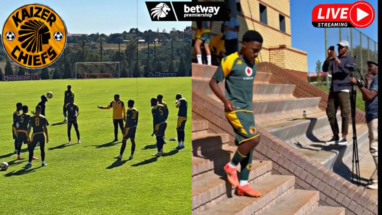 🔥Video🔥Kaizer chiefs in Highly-rated Intense training ahead of Cufa cup ...