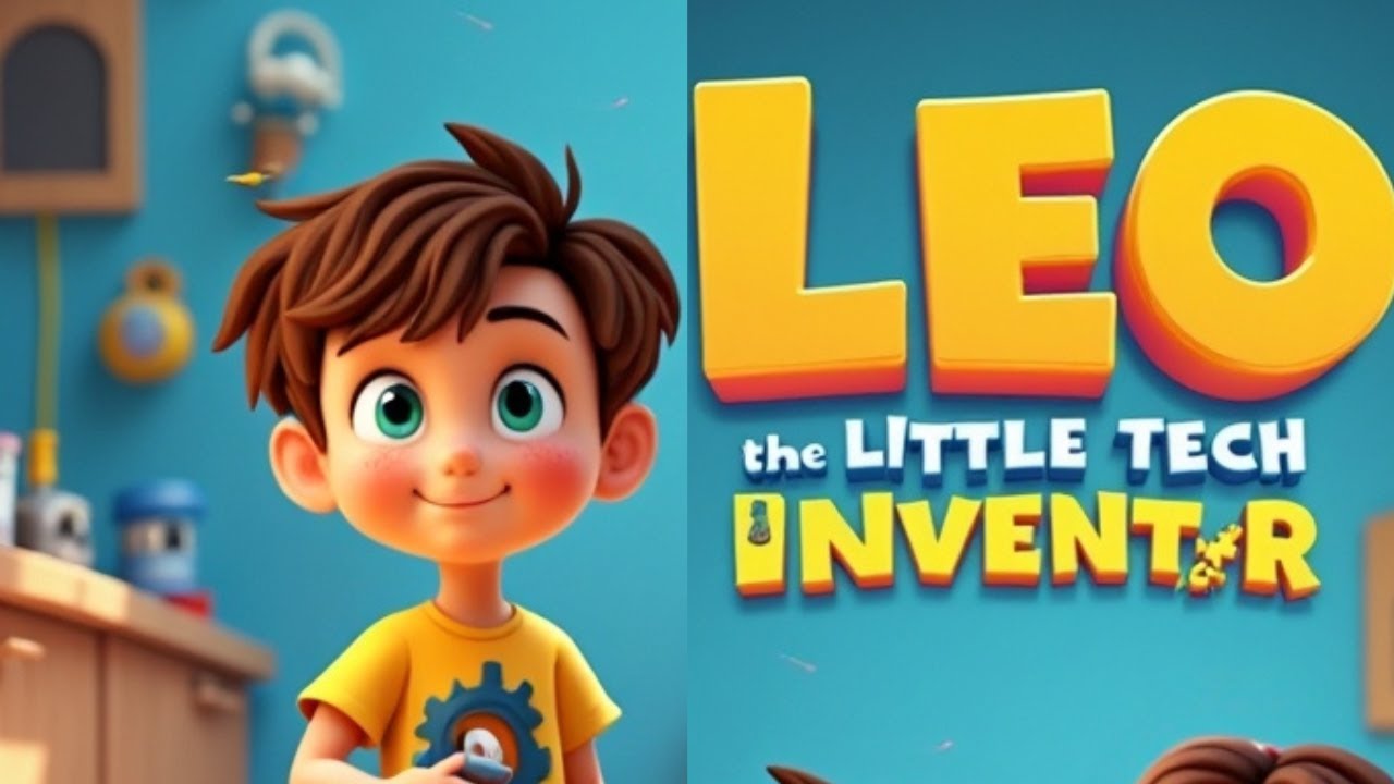 📖 Leo the Little Tech Inventor | Fun Kids’ Story 🚀 - YouTube