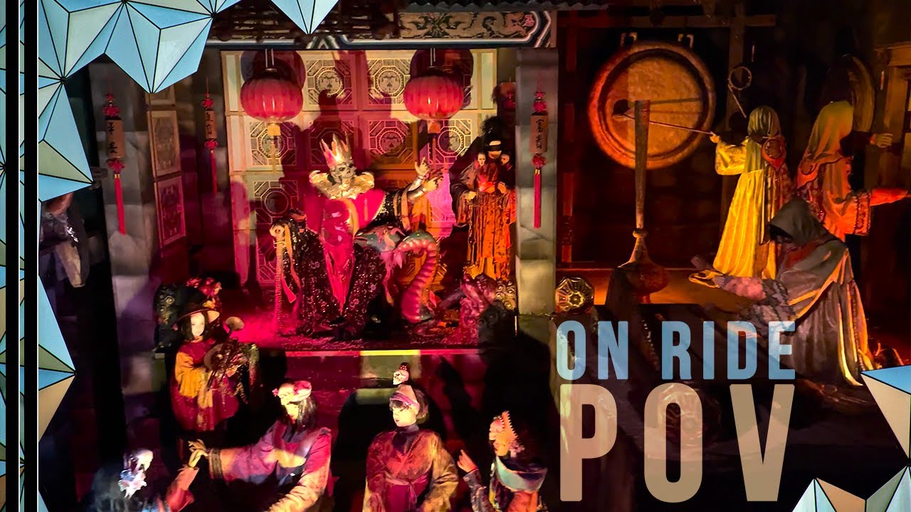 🇩🇪 | Phantasialand | Geister Rikscha | A Masterpiece of Mayhem | On ...