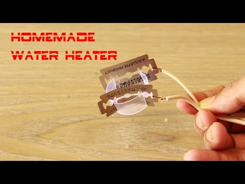 How to make a homemade water heater - Life Hacks Tricks - YouTube