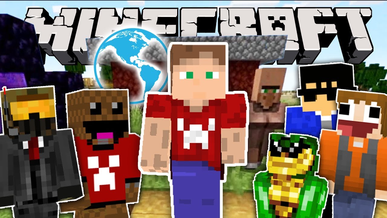 BUILDING THE WORLD EMBASSY! | Minecraft Vanilla w/ The Derp Crew #7 ...