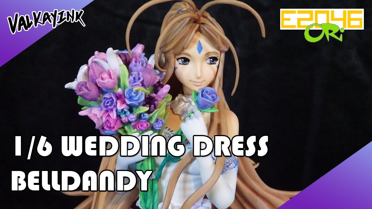 Wedding Dress Belldandy Garage Kit - YouTube