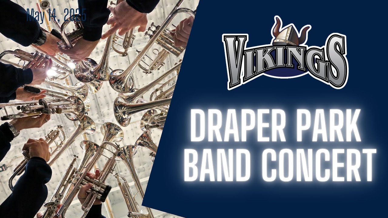 Draper Park Middle Spring Band Concert 2025 - YouTube