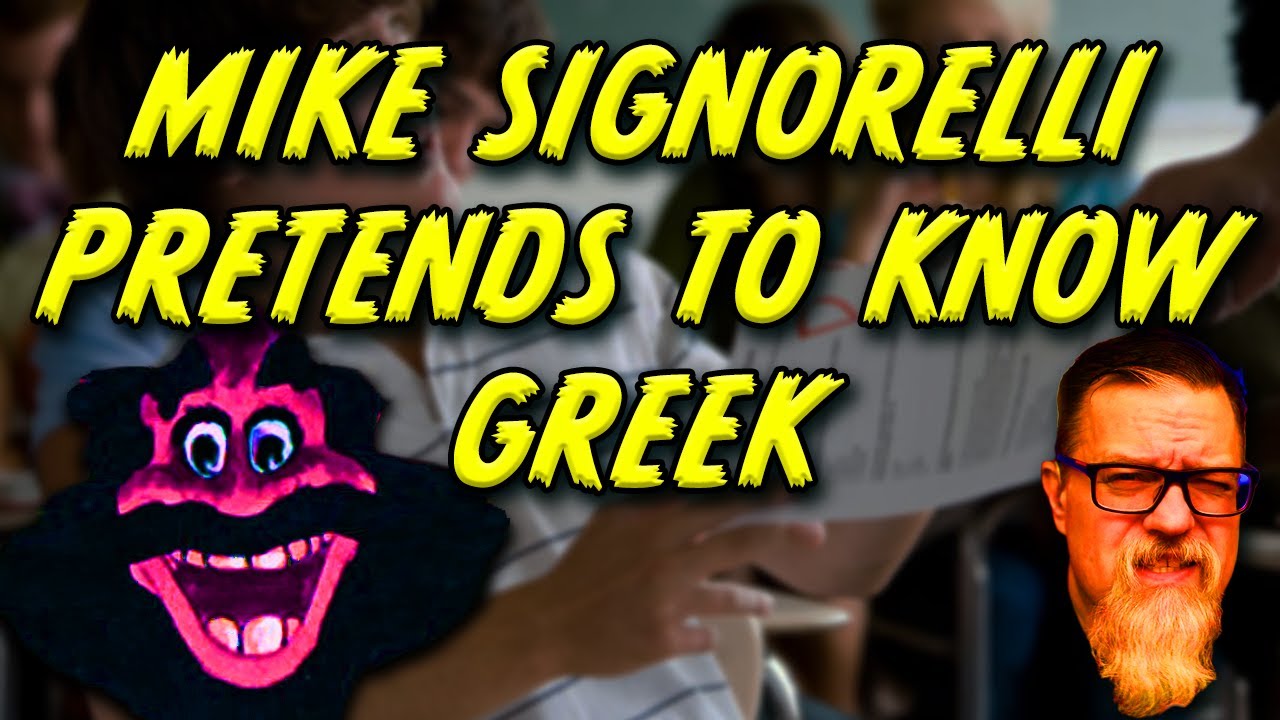 F4F | Mike Signorelli Pretends to Know Greek - YouTube