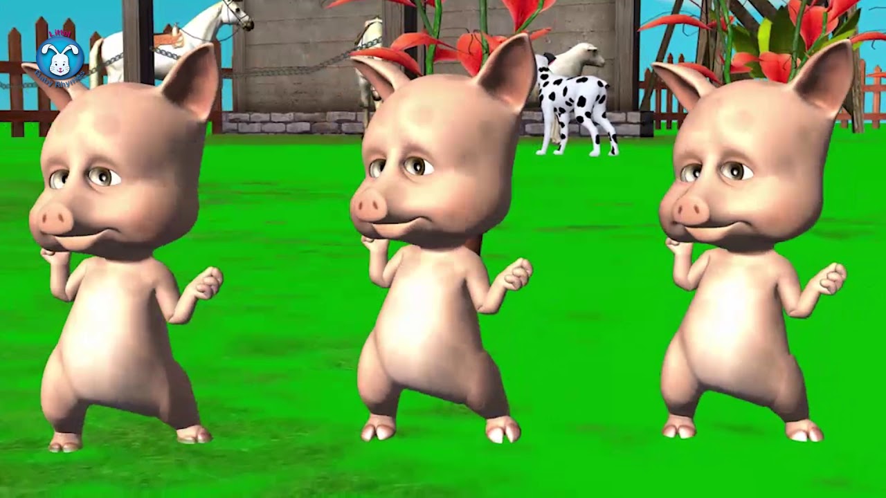 Old MacDonald Had A Farm - 3D Animation English Nursery Rhymes | Little ...
