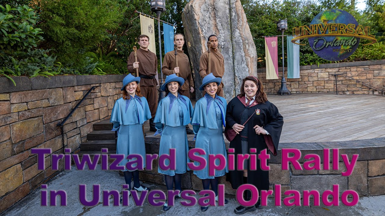 8K Triwizard Spirit Rally in Hogsmeade at Universal Orlando in VR180 3D ...