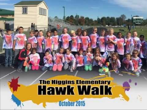 Higgins Elementary Hawk Walk- In Color! - YouTube