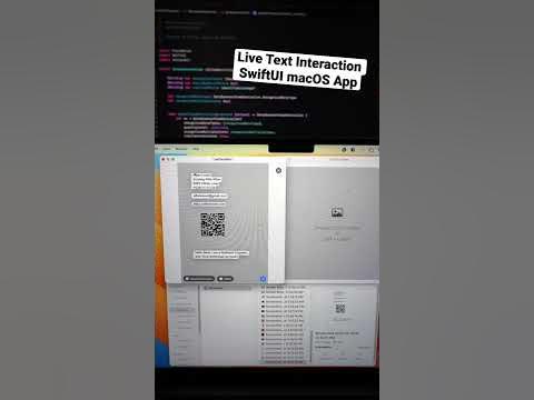 Live Text Interaction - SwiftUI macOS App - YouTube