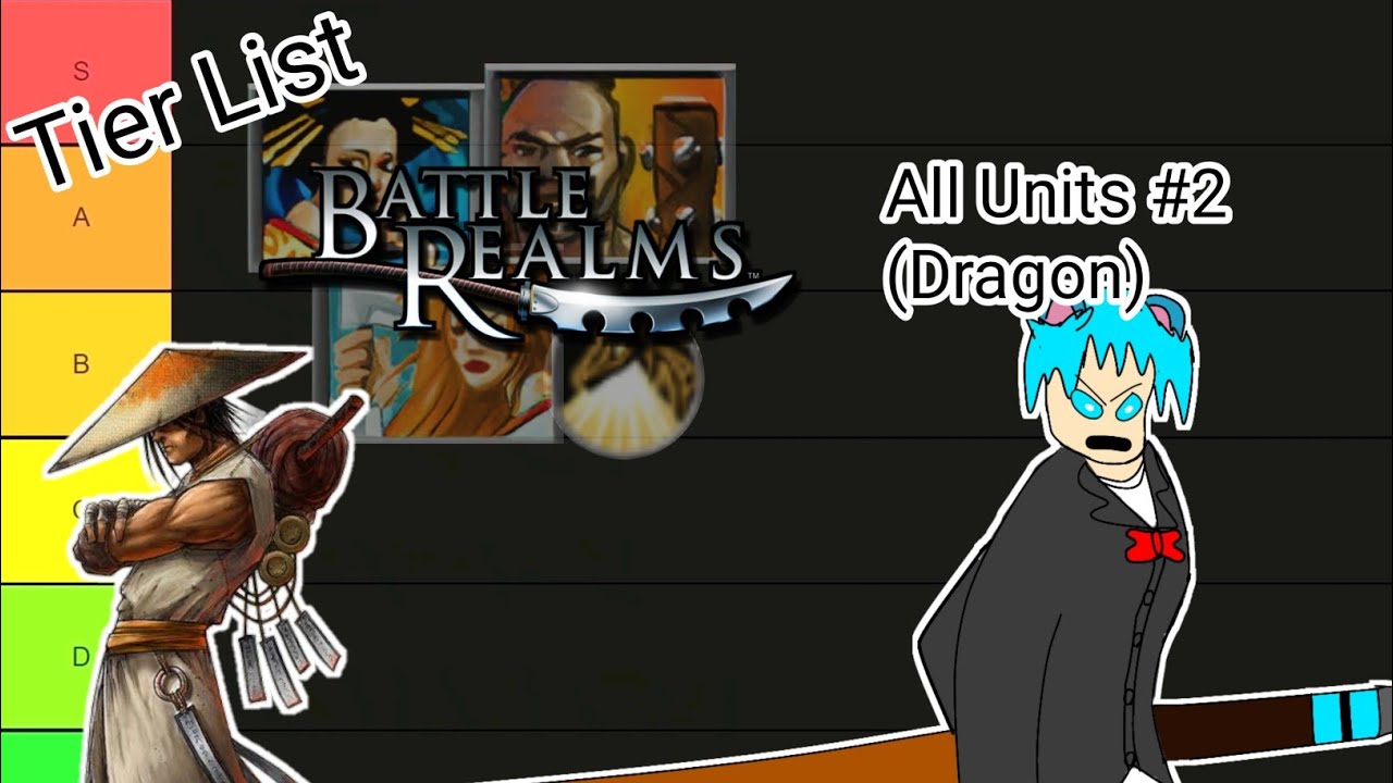 Tier List All Units #2 (Dragon) มังกรสีส้ม -Battle Realms- - YouTube