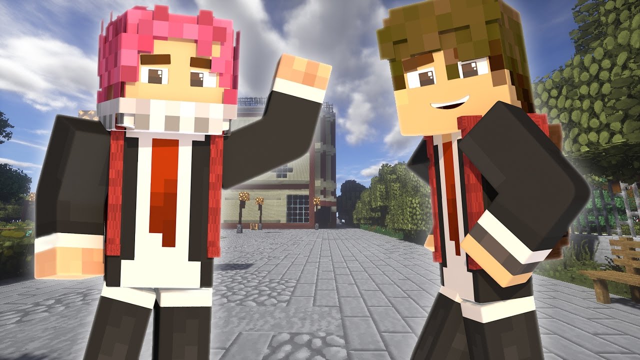 Kotodama High - FIRST DAY OF SCHOOL! - EP1 (Minecraft Roleplay) - YouTube