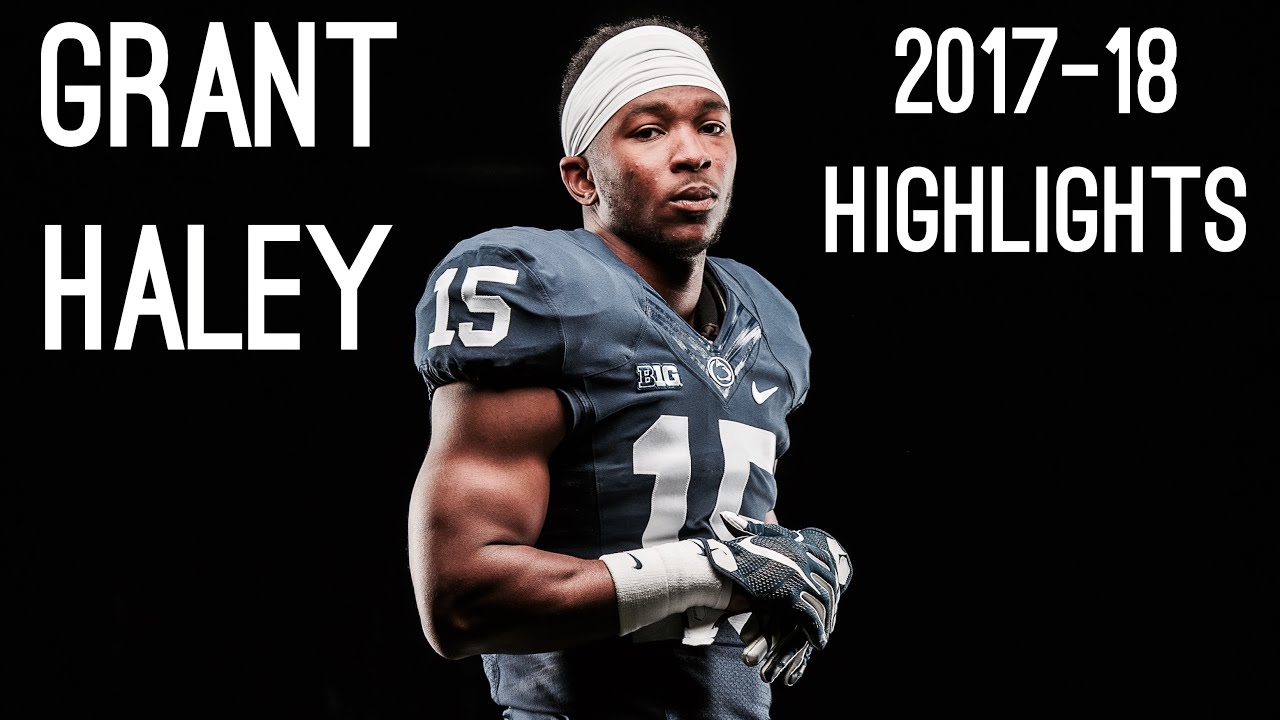 Grant Haley Senior Season ( 2017-18 ) Highlights ᴴᴰ || Penn State CB ...