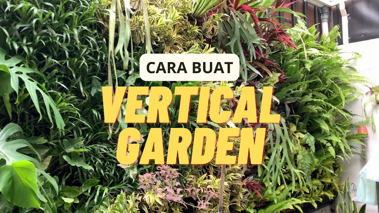 Cara Mudah Buat Vertical Garden dengan Pot dan Wiremesh | Jasa Taman ...