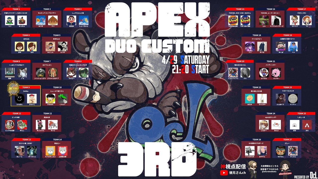 【ApexLegends】#94 Apex Duo Customに参戦！ヒューズで語りすと - YouTube
