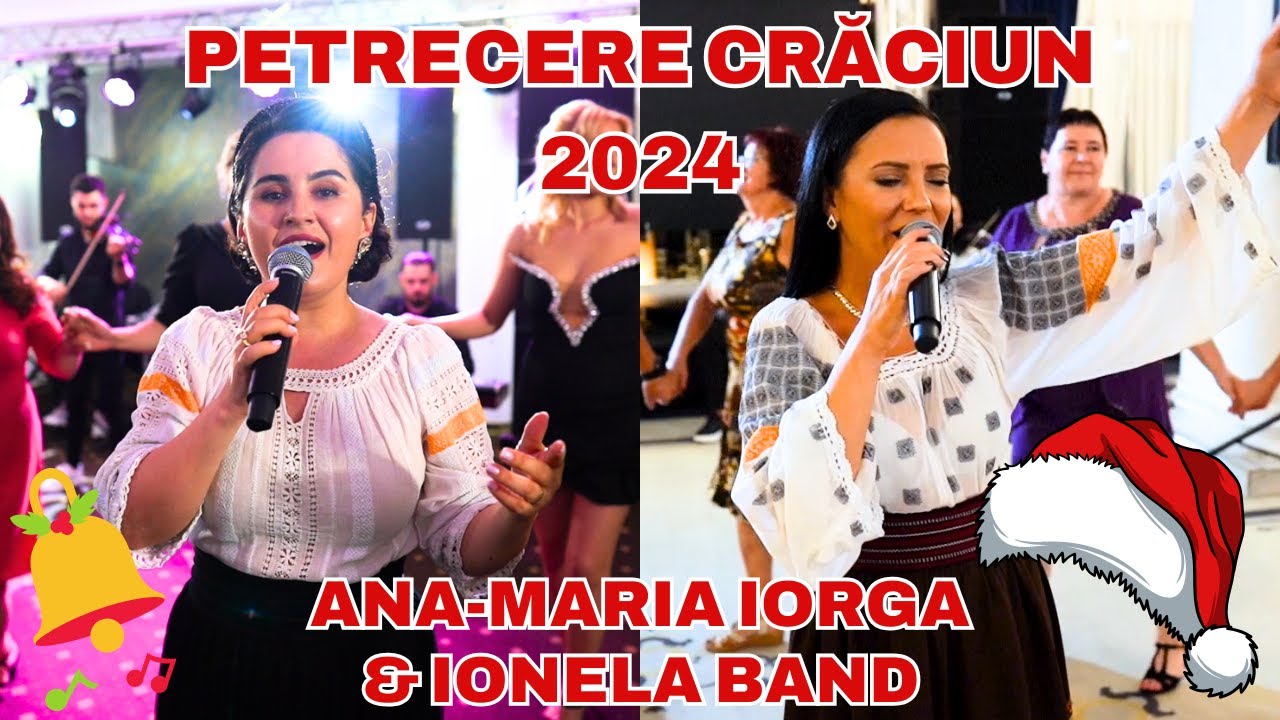 🎅 LIVE 🎤Ana-Maria Iorga Ionela Band🎄 Muzica De Petrecere🔥 @ Craciun ...