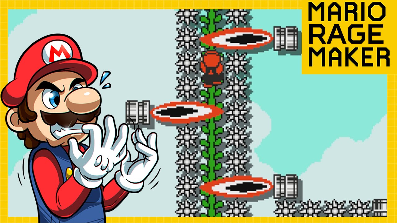 Super Mario RAGE Maker - Part 5 - GO-GO-GO - YouTube