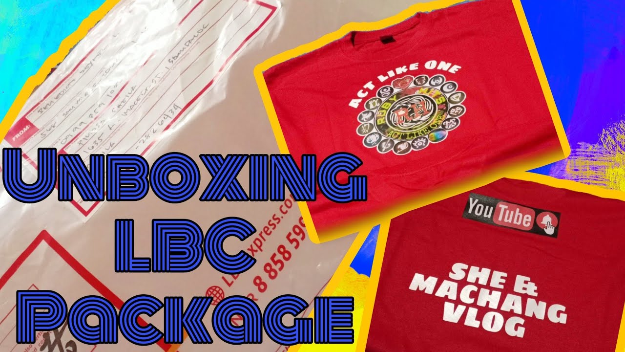 UNBOXING LBC PACKAGE! - YouTube