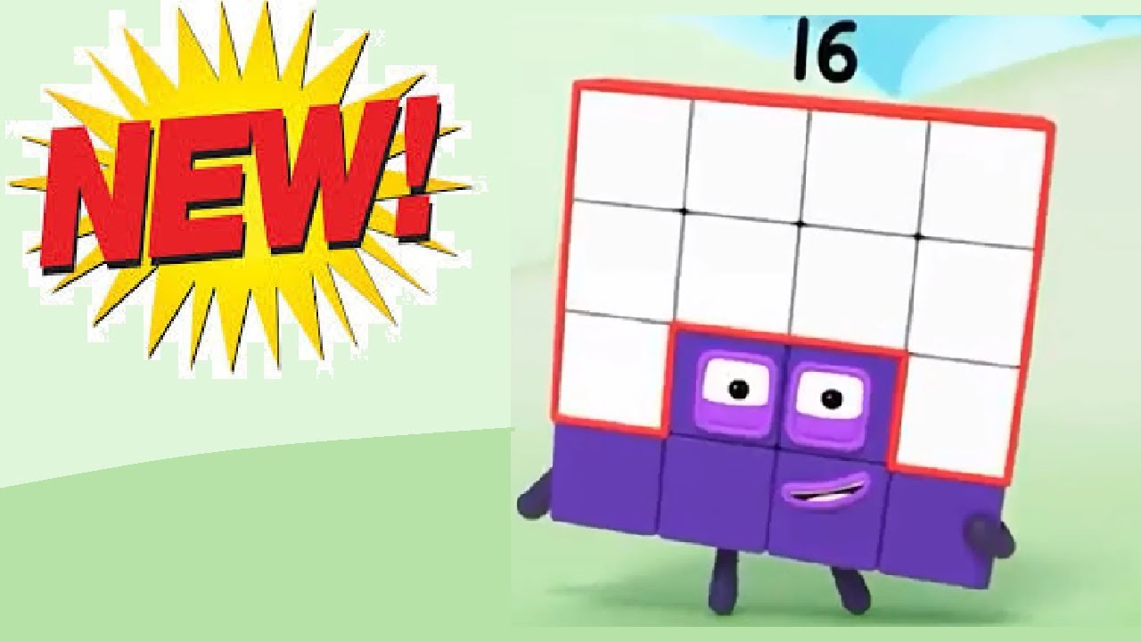 NEW Numberblocks 16 & New numberblocks series - YouTube
