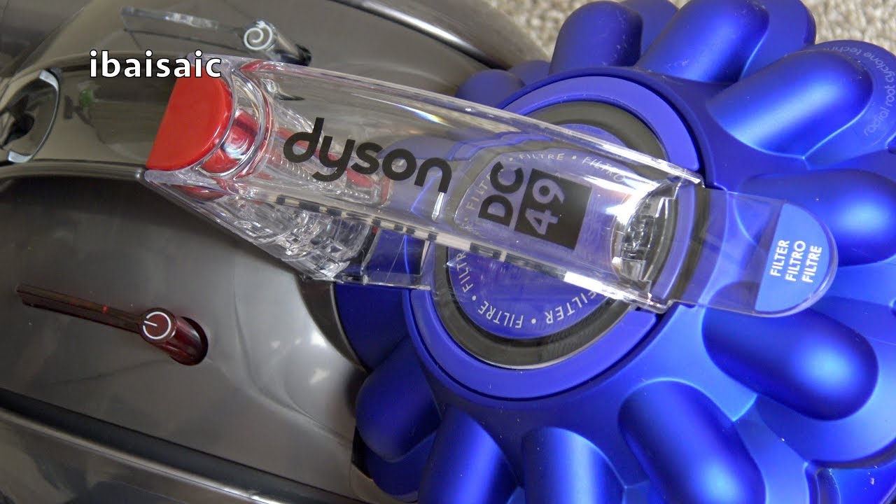 Dyson Ball DC49 Multi floor Ultra Compact Vacuum Cleaner - YouTube
