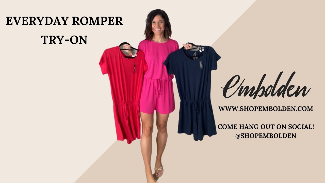 Everyday Romper Try-On - YouTube