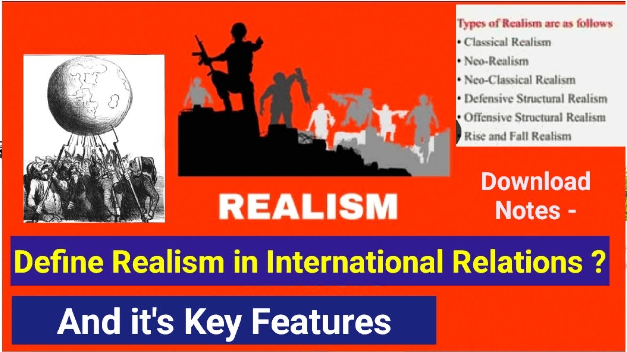 Realism || Define Realism in International Relations And it's Key ...