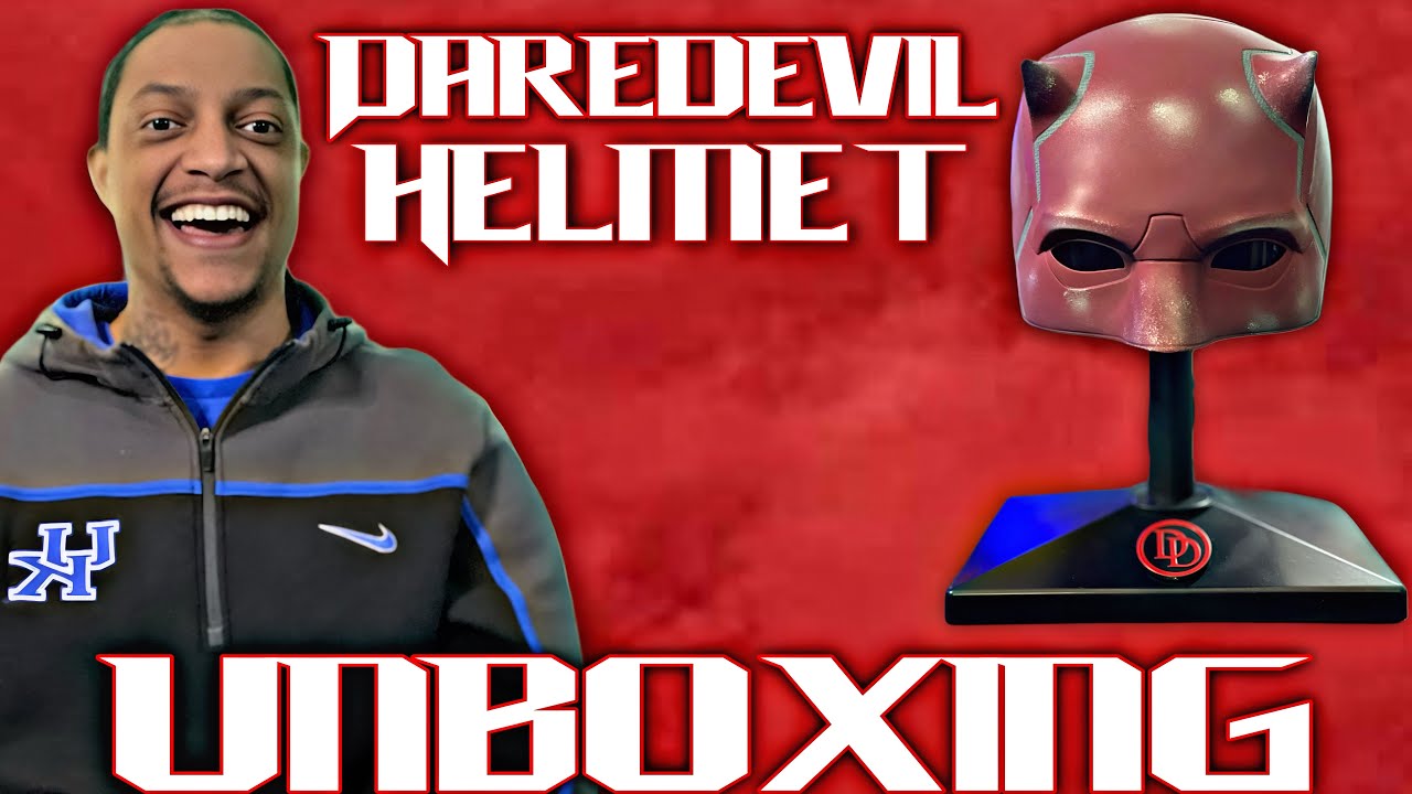 DAREDEVIL | DISNEY STORE | REPLICA HELMET | UNBOXING & REVIEW | THIS IS ...