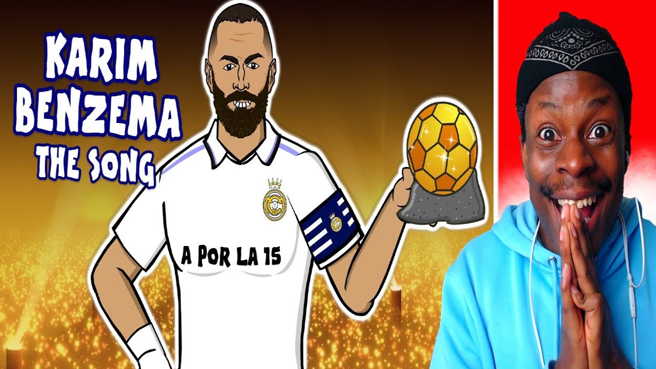 BENZEMA wins the BALLON D'OR (The Song) Reaction - YouTube